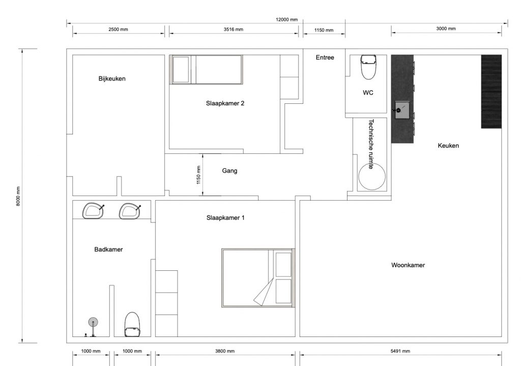 Mantelzorgwoning 100m2 | Snelle oplevering | Villea.nl