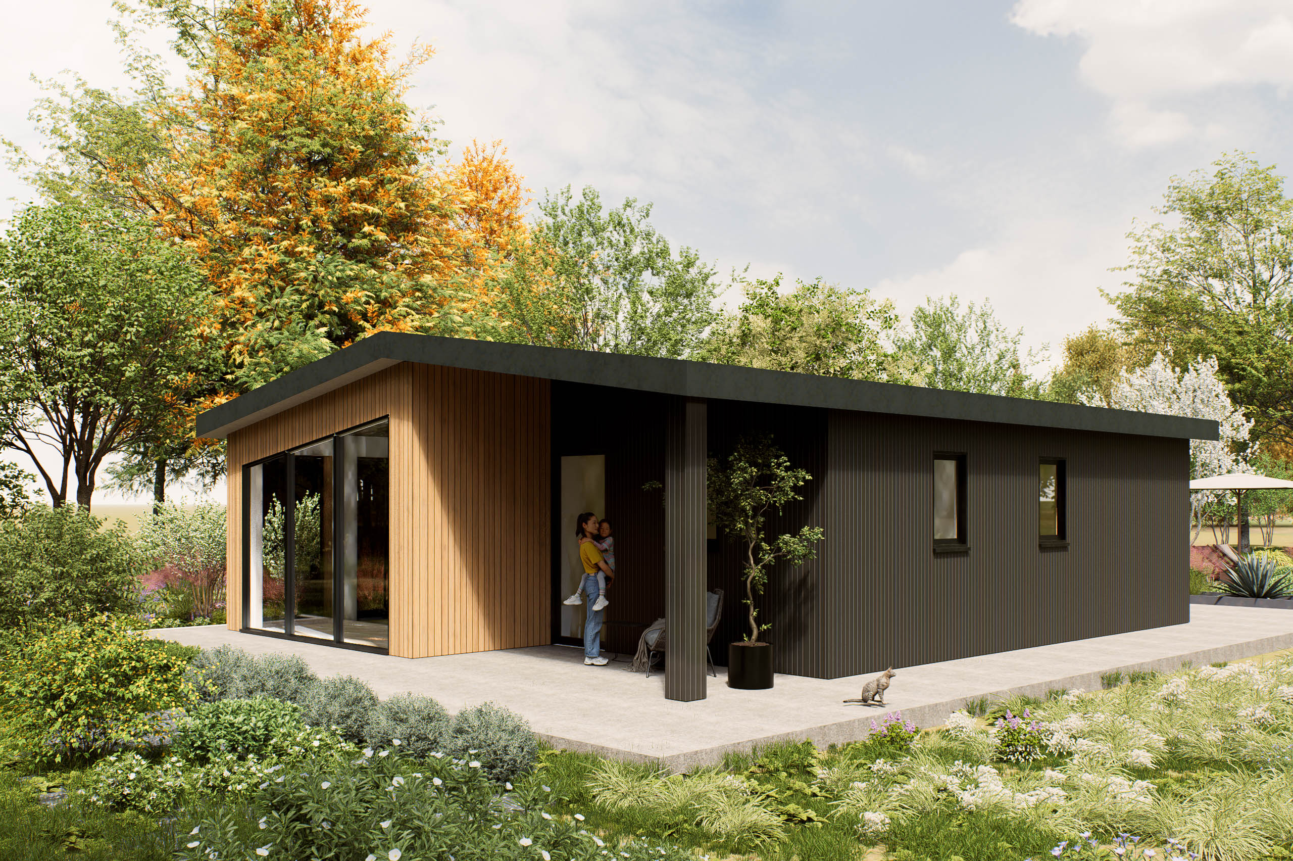 Mantelzorgwoning Inari 70m2 | Villea